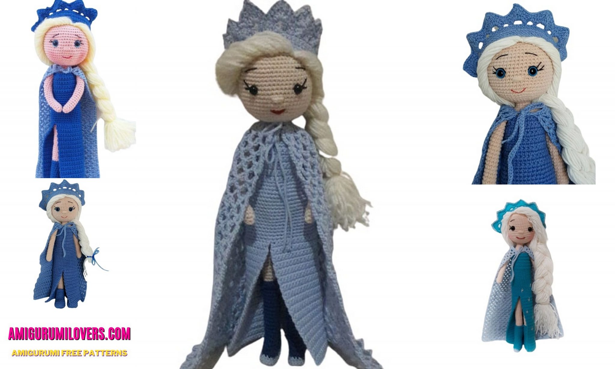 Magical Amigurumi Disney Frozen Princess Elsa: Free Crochet Pattern ...
