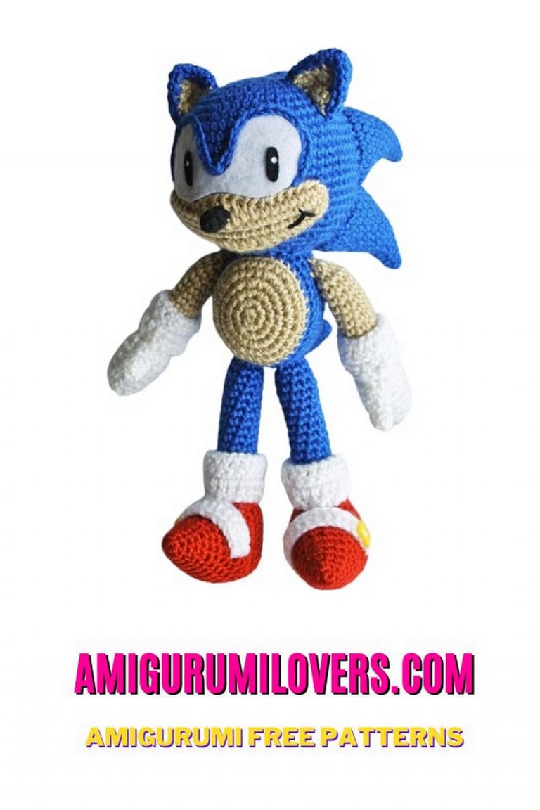 Super Sonic Amigurumi Free Crochet Pattern - Craft Your Own Speedster ...