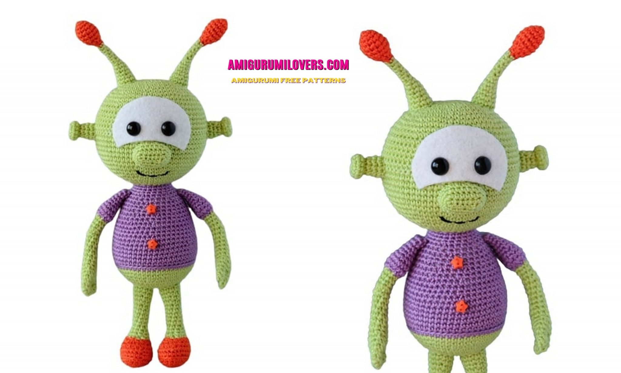 Amigurumi Alien Free Crochet Pattern Amigurumilovers