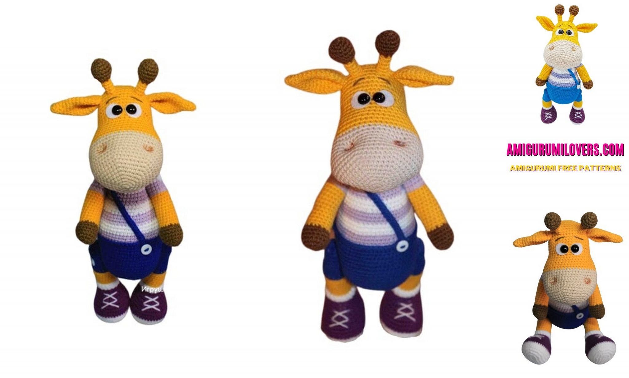 Amigurumi Cute Giraffe Free Crochet Pattern Amigurumilovers