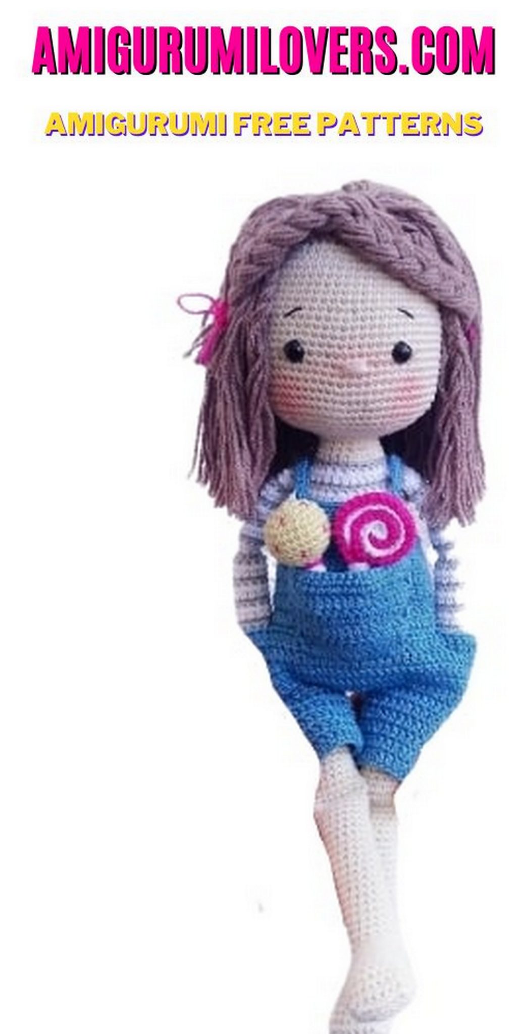 Amigurumi Amanda Doll Free Crochet Pattern - Amigurumilovers.com